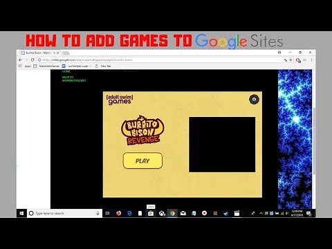 How to Add Flash Games to Google Sites | 2018 | NEW