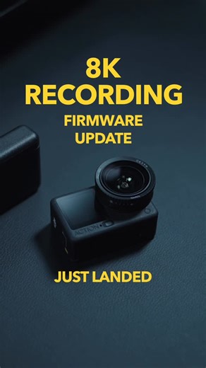 FDP.Axel on Instagram: "DJI OSMO 6 LATEST FIRMWARE UPDATE -8K 30FPS -Open Gate Recording With Macro Lens -Focus Peaking With Macro Lens Attached -New Film Presets #djiosmoaction6 #dji #fyp #new #camera"