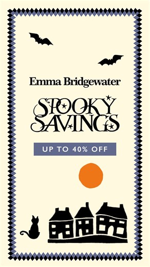 Save up to 40% off ghoulish gifts and other hellishly lovely things 🎃 | Emma Bridgewater