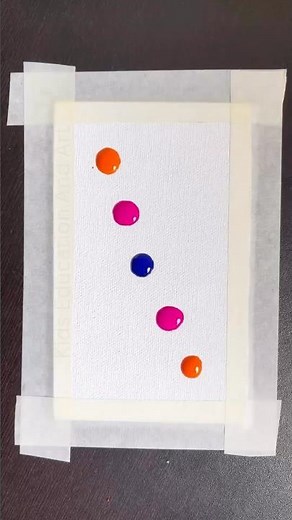 How to use acrylic paints | easy art ideas for kids #acrylicpainting #stepbystep #diy #kidsvideo