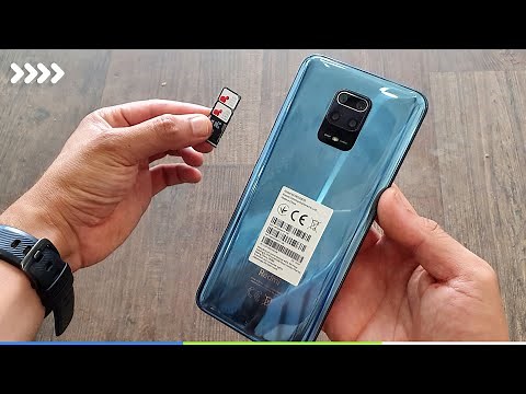 How to install Sd Card and Sim into Redmi note 9 pro