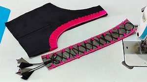 274K views · 9.9K reactions | Blouse Design | New Model Blouse Back Neck design Cutting and Stitching | Mandeep Designs | Facebook