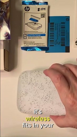 🖨️ HP Sprocket Mini Photo Printer – 📸 Wireless, Portable & Instant Printing