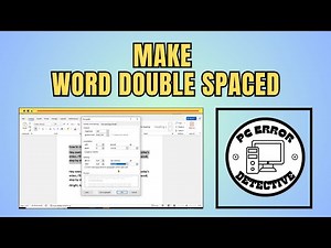 How to Make Word Double Spaced - Simple Steps {2025}