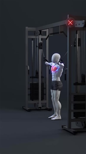 💪🔥 The Perfect Cable Chest Fly (Most People Do It Wrong) The cable chest fly is one of the most effective isolation exercises for chest growth — but only when done with proper form. Most people pull with their shoulders, losing the deep squeeze that truly activates the chest. Maintain a slight forward lean, keep a soft bend in the elbows, and bring your hands together in a wide arc until your chest fully contracts. Control the stretch, pause at peak tension, and move slowly to engage every fib