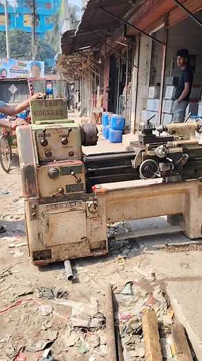 9.7K views · 85 reactions | Lathe Machine #fblifestyle #lathemachine | Mst Rubi | Facebook