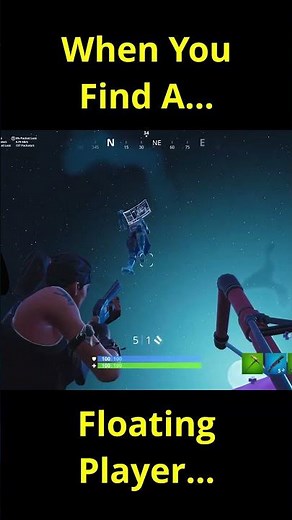 When You Find A Floating Player... -Fortnite EZFN Chapter 1 Season 7!
