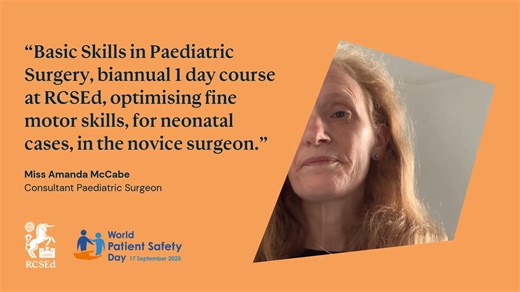 Safe neonatal surgery requires exceptional fine motor skills. Thanks to consultant paediatric surgeon Amanda McCabe, early trainee surgeons can now train with animal models to sharpen their fine motor-skills. Read more about the course here: https://bit.ly/46IzVOy | The Royal College of Surgeons of Edinburgh | Facebook