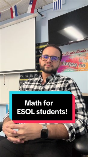 Easy math for ESOL students! #teachersoftiktok #teacherlife #highschool #middleschool #esl