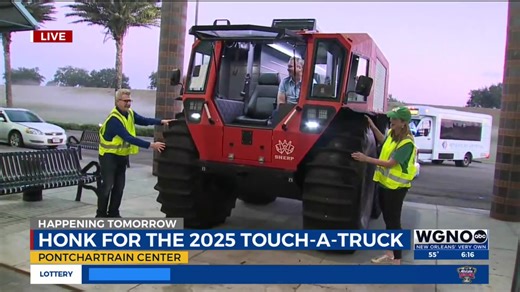 Touch-A-Truck at Pontchartrain Center - Saturday 10am - 4 pm