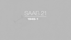 Do you recall this distinct silhouette? The Saab 21 (1945-51), with its unique rear fuselage-mounted propeller, gave an unobstructed forward view. This configuration also made it possible to concentrate armament in the nose. Curious? Read more👉http://history.saab.com/en/themes/products/an-aviation-industry-is-born--saabs-early-years/ | Saab