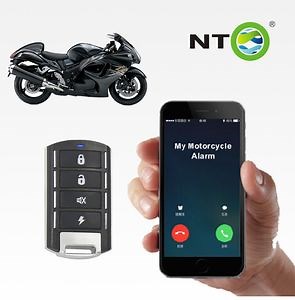 [Hot Item] Nto 2g/4G Motorcycle Customize GPS GSM Motorcycle Alarm with Remote Controls Mobile Phone APP