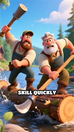 Log Rolling: A Balancing Act on Water