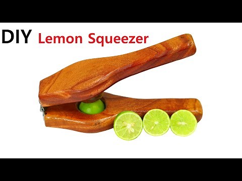 How to Make Lemon Squeezer at Home / How to make Lemon Juicer / Homemade Lemon Juicer / DIY