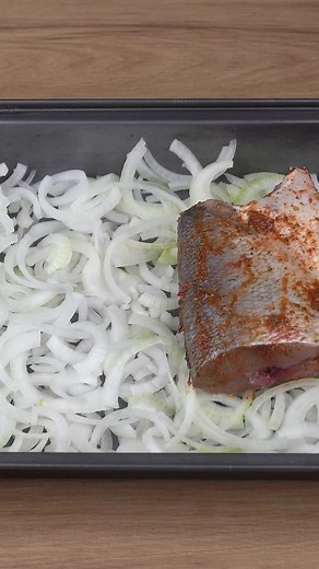 I don’t fry fish anymore! Cheap, healthy and for the whole family! #cooking #recipe #easyrecipe #quickrecipes #fish #onion #dinner #fyp