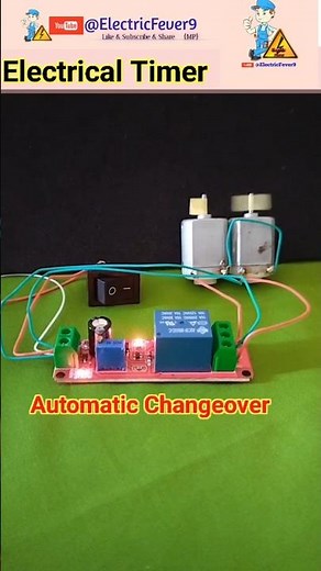 5Volt Adjustable Delay on timer relay for star or delta connected motor