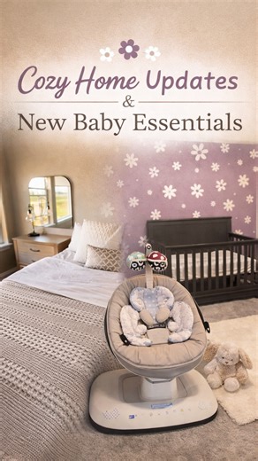 Cozy home updates & new baby essentials