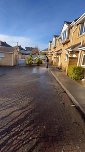 Cleaning up a block paved parking area … #satisfyingrinsing #satisfyingvideos #pressurewashinguk #cleantok #pressurewashing #pressurewashingbusiness | The Pressure Wash Company