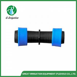 [Hot Item] 16mm Plastic Drip Irrigation System Equipment PVC Pipe Irrigation Drip Tape Bypass Connectors Fittings