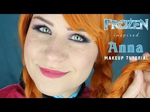 Disney's Frozen ANNA Makeup Tutorial | deutsch | Lilixy Mee