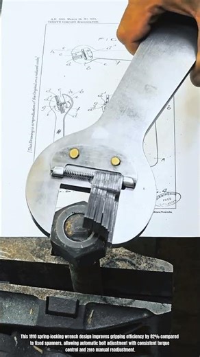 Innovation Tools: Way to Adjust Bolt Grip Automatically with Spring Locking Wrench System