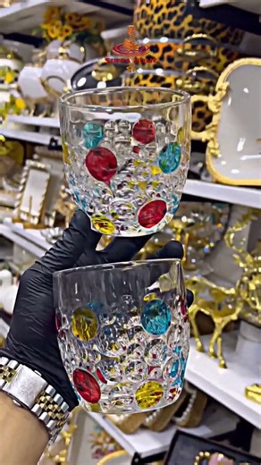 Elegant Flamingo Glass Cups | Şık ve Modern Pembe Flamingo Tasarım Bardaklar | #homedecor #coffee