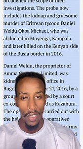 35K views · 357 reactions | DPP set to recall murder case file of Eritrean businessman as suspects go missing from Police Custody. | Siem MJ | Facebook