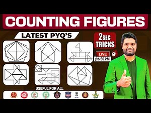 Counting Figures Tricks (Non Verbal Reasoning) By Chandan Venna Sir Find Number Of Triangles Easily