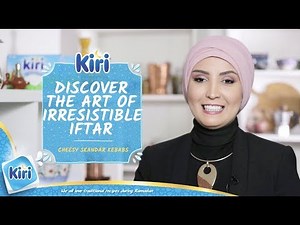 Kiri Cheesy Skandar Kebabs by Assia