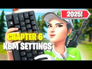 *NEW* 2025 BEST PC Keyboard & Mouse Settings, Sensitivity + Keybinds In Fortnite!