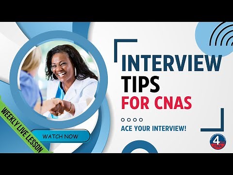 Mastering CNA Interviews: Essential Tips and Strategies for Success CNA Live Q&A Session 7.5.23