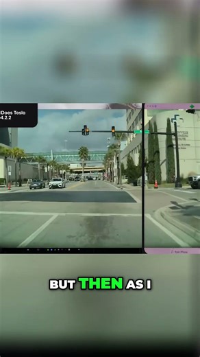 Tesla FSD Beta 14.2.2: Unexpected Intersection Issue #shorts