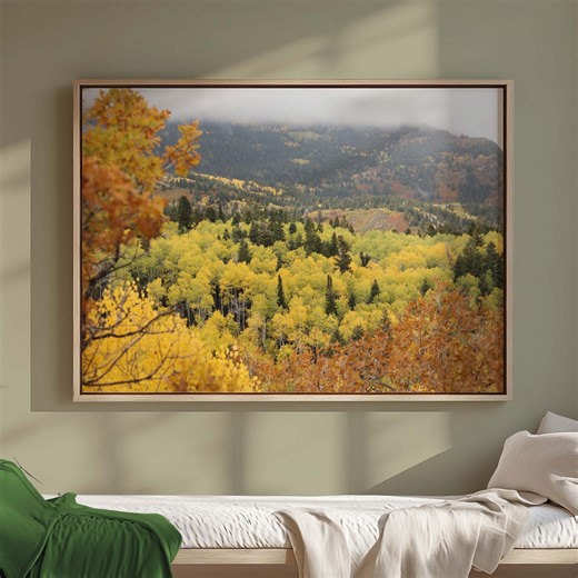 Alpine Loop Utah Fall Landscape Photography Print – Autumn Mountain Foliage (digital Download) - Etsy