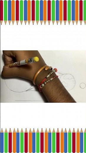 Easy Lunar Eclipse Drawing for Kids |