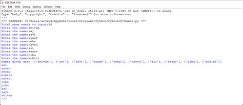 python program to arrange names in alphabetical order codedec