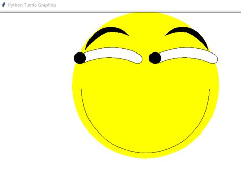 python海龟画图的图案命令 python海龟绘图代码笑脸 csdn博客