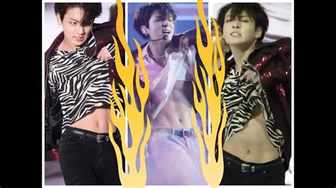 Bts Jungkook Fake Love Abs Moment 😱 Performance Youtube