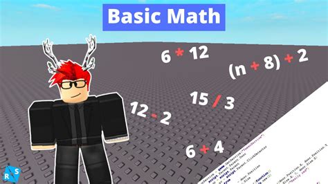 Roblox Beginner Scripting Tutorial Episode 11 Basic Math YouTube