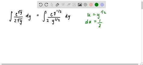 solved find each indefinite integral ∫e 2 y d y