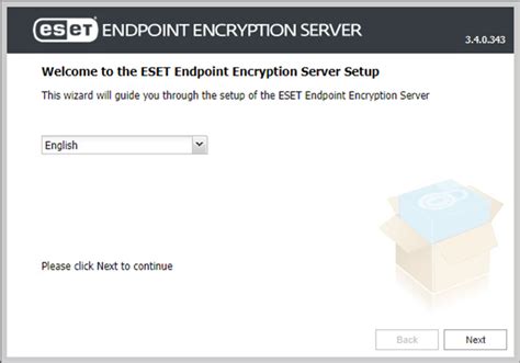Install ESET Endpoint Encryption Quick Start Guide 1 ESET Online Help
