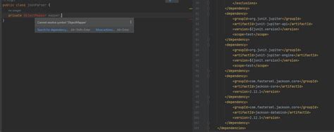 Java IntelliJ IDEA Maven Doesn T Recognize Jackson Dependency