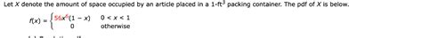 please answer from a d problem 2 let x be a random variable with one of the homeworklib