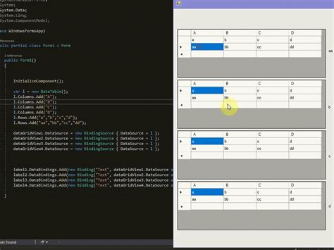 C Synchronizing Multiple Datagridviews With Same Source List Stack