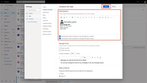How To Create Email Signature In Outlook Office 365 Step By Step