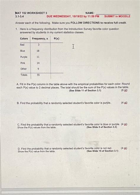solved answer each of the following make sure you follow