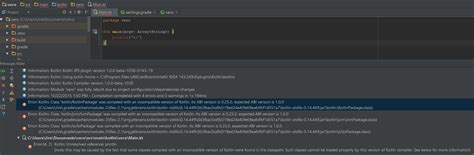 How Can I Change The Kotlin Compiler Version On IntelliJ AndroidBugFix