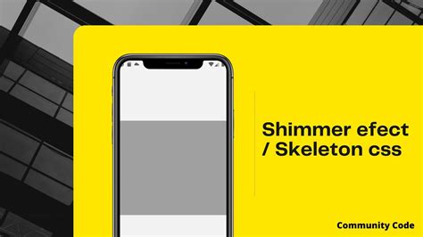 Como Fazer O Shimmer Effect Skeleton No React Native YouTube