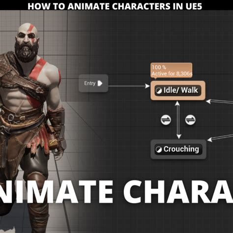 How To Animate Your Character In Unreal Engine 5 Animation Blueprints