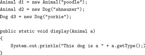 ap computer science a practice test 6 inheritance and polymorphism