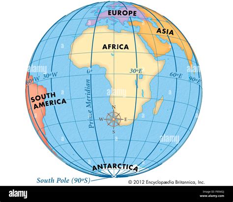Earth Globe Map Longitude Latitude
